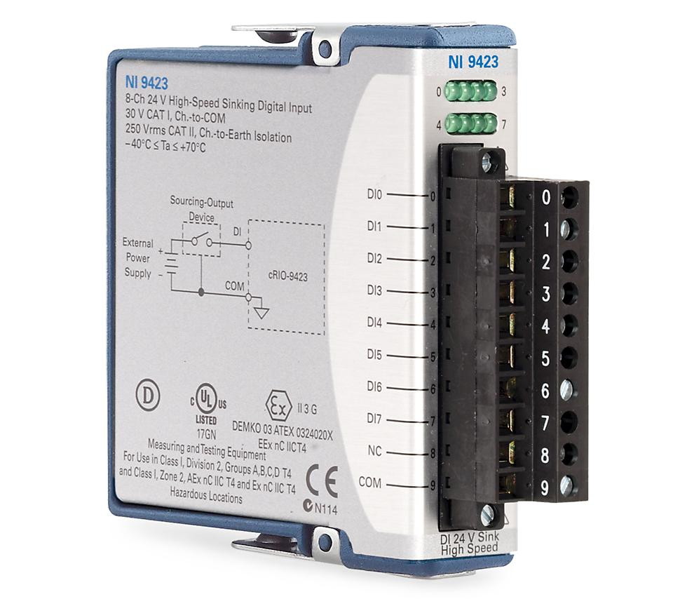 NI 9423 ネジ留め式端子 | ペリテック 製品販売・サービス
