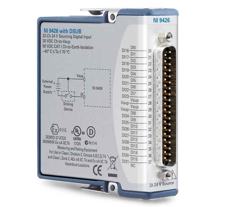 NI 9426 D-SUB | ペリテック 製品販売・サービス