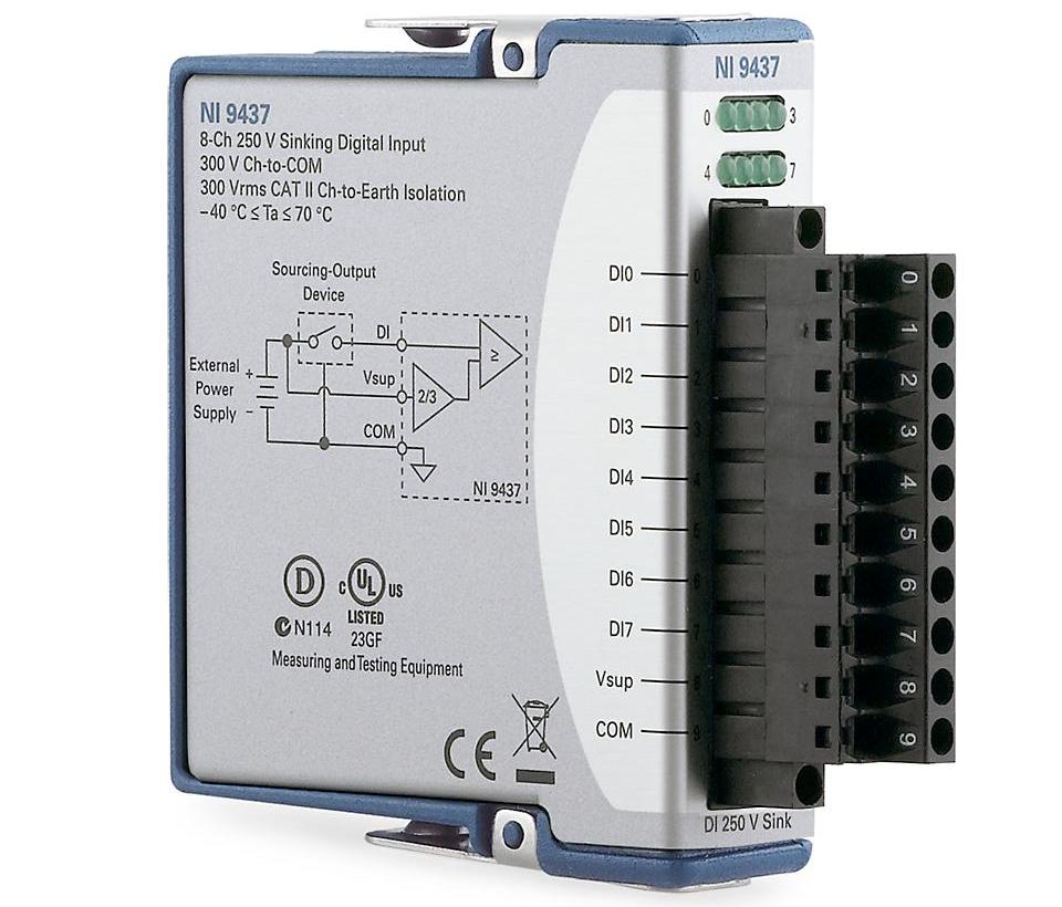 NI 9437 スプリング端子 | ペリテック 製品販売・サービス