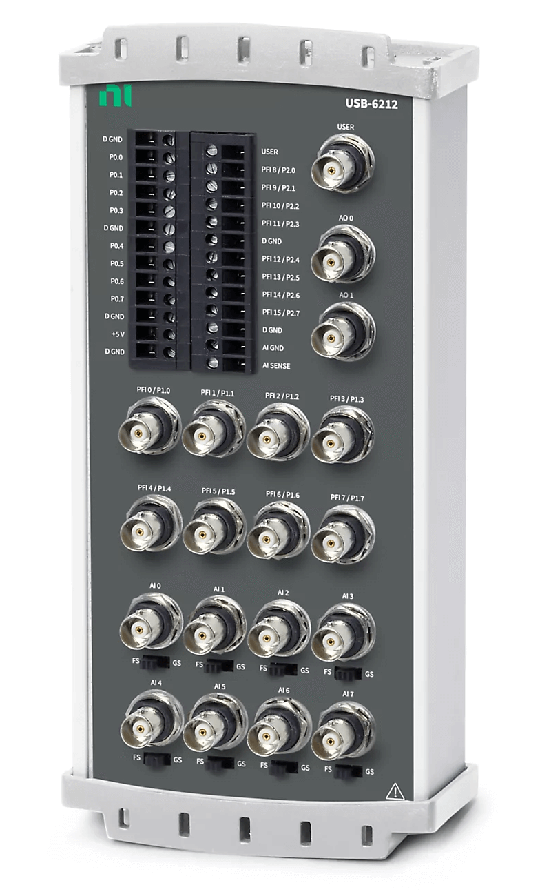 [販売終了]USB-6212 マルチファンクションI/Oデバイス | ペリテック 製品販売・サービス