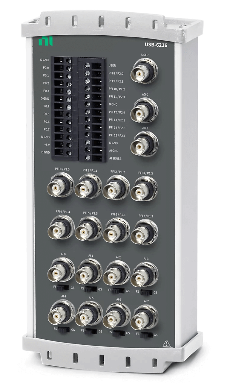 [販売終了]USB-6216 マルチファンクションI/Oデバイス | ペリテック 製品販売・サービス